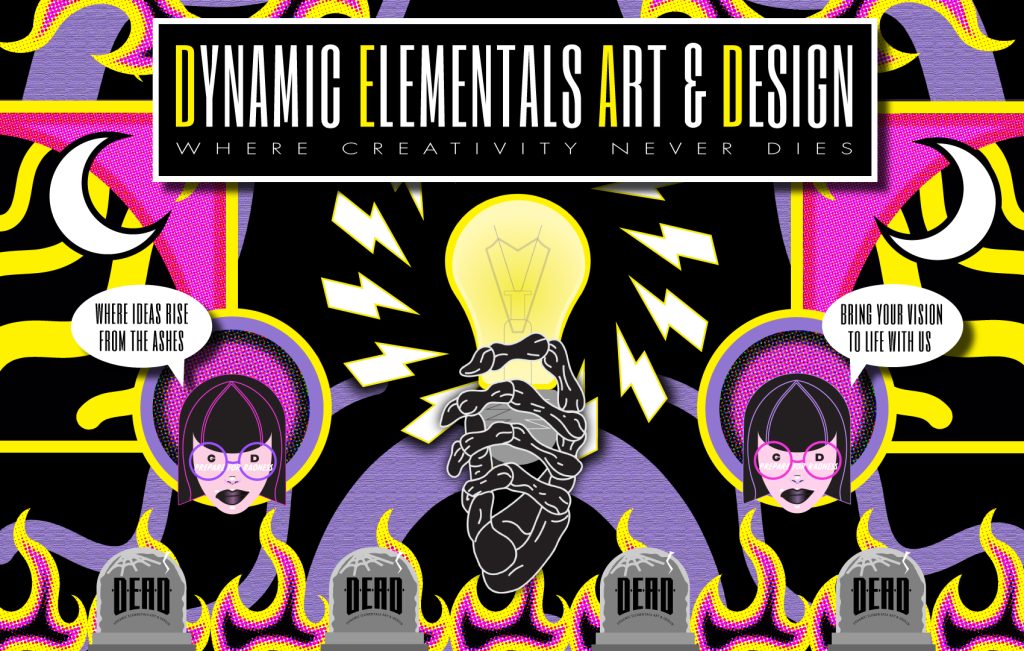 Dynamic Elementals Art & Design | DEAD | Graphic Design Cairns